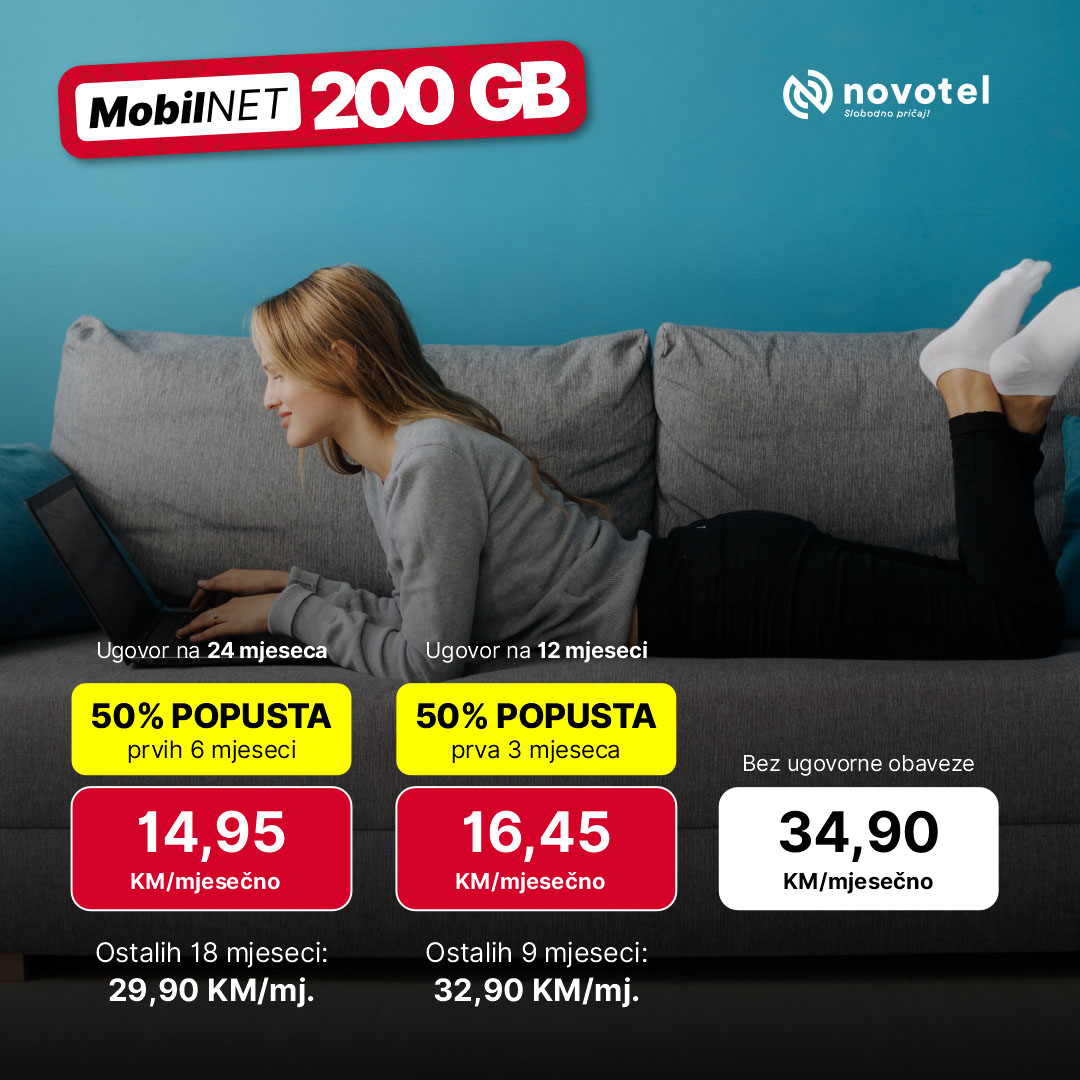 Obavijest o provođenju promotivne ponuda za MobilNET postpaid tarife ...